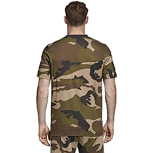 adidas Originals Men's Trefoil Tee, Multi/Utility Black, Medium