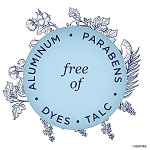 Secret Aluminum Free Deodorant for Women, 48hr Odor Protection, Free of Parabens Dyes Talc & Baking Soda, Coconut Scent, 2.4 oz (Pack Of 3)