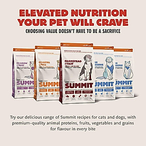 Petcurean Summit Farmstead Feast, Dry Dog Food, Pork Meal and Lamb Meal Adult Recipe with Grains, 25 lb Bag