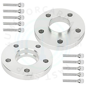 Replacement Parts for Fits Mercedes 2Pcs 20mm Thick 5x112 66.6mm 12x1.5 Studs Wheel Spacers Adapters Mod-GS988-1246