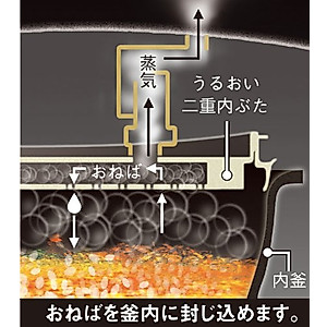 Zojirushi NP-BS10-WB IH 5-cup Pressure Rice Cooker and Warmer | AC100V 50/60Hz (Japan Model)