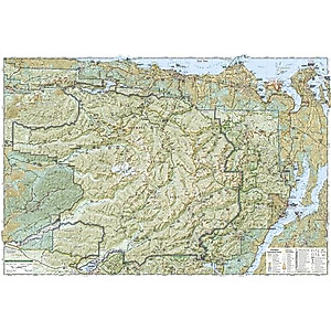 Olympic National Park Map (National Geographic Trails Illustrated Map, 216)