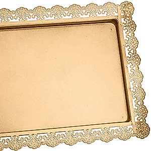 Suwimut 10 Pieces Gold Cake Stand Set, Metal Round Cupcake Holder Dessert Display Plate Serving Platter, Dessert Table Stands and Trays Set for Christmas, Wedding, Birthday, Anniversary, Tea Party