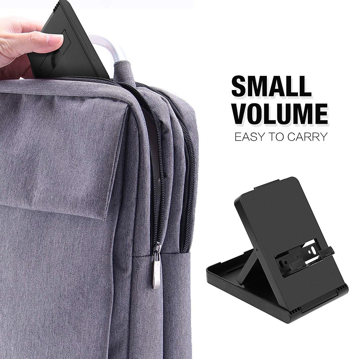 Nintendo Switch Stand for Nintendo Switch Compact Foldable Multi Angle Holder Play Stand Compatible with Nintendo Switch Switch Lite IPad IPhone Samsung Galaxy Tab Android Phones Tablets E-Reader