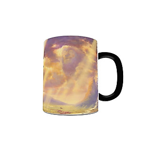 Morphing Mugs Disney - The Lion King - Presentation of Cub - Thomas Kinkade - One 11 oz Color Changing Heat Sensitive Ceramic Mug – Image Revealed When HOT Liquid Is Added!