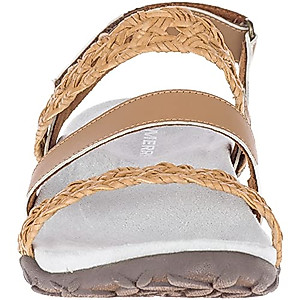 Merrell Women's Terran Braid Slingback Sandal, TAN, 10