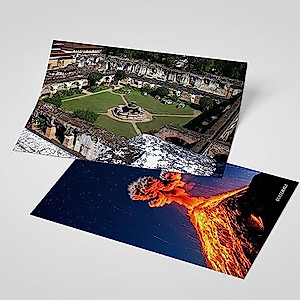 Dear Mapper Guatemala Natural Landscape Postcards Pack 20pc/Set Postcards From Around The World Greeting Cards for Business World Travel Postcard for Mailing Decor Gift