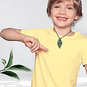 Studiostone Creative DIY Arts & Crafts Carving Kit Kids Adults Leaf Pendant Jewelry Sculpture Soapstone