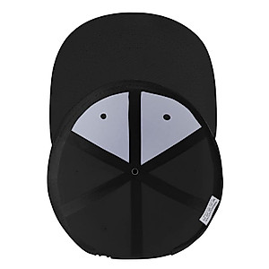 DARLEKS Religious Christian Faith Jesus Flat Bill Brim Baseball Hat Cool Hip Hop Trucker Cap Men Women Adjustable Baseball Hats