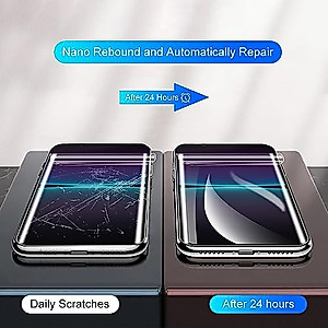 TMahhbid 2pcs Hydrogel Film Screen Protector Sony Xperia 1 III/Xperia 1 IV/Xperia 1 V (6.5 inch), Soft TPU [Clear HD] Protective Screen Protector Film (Not Tempered Glass)