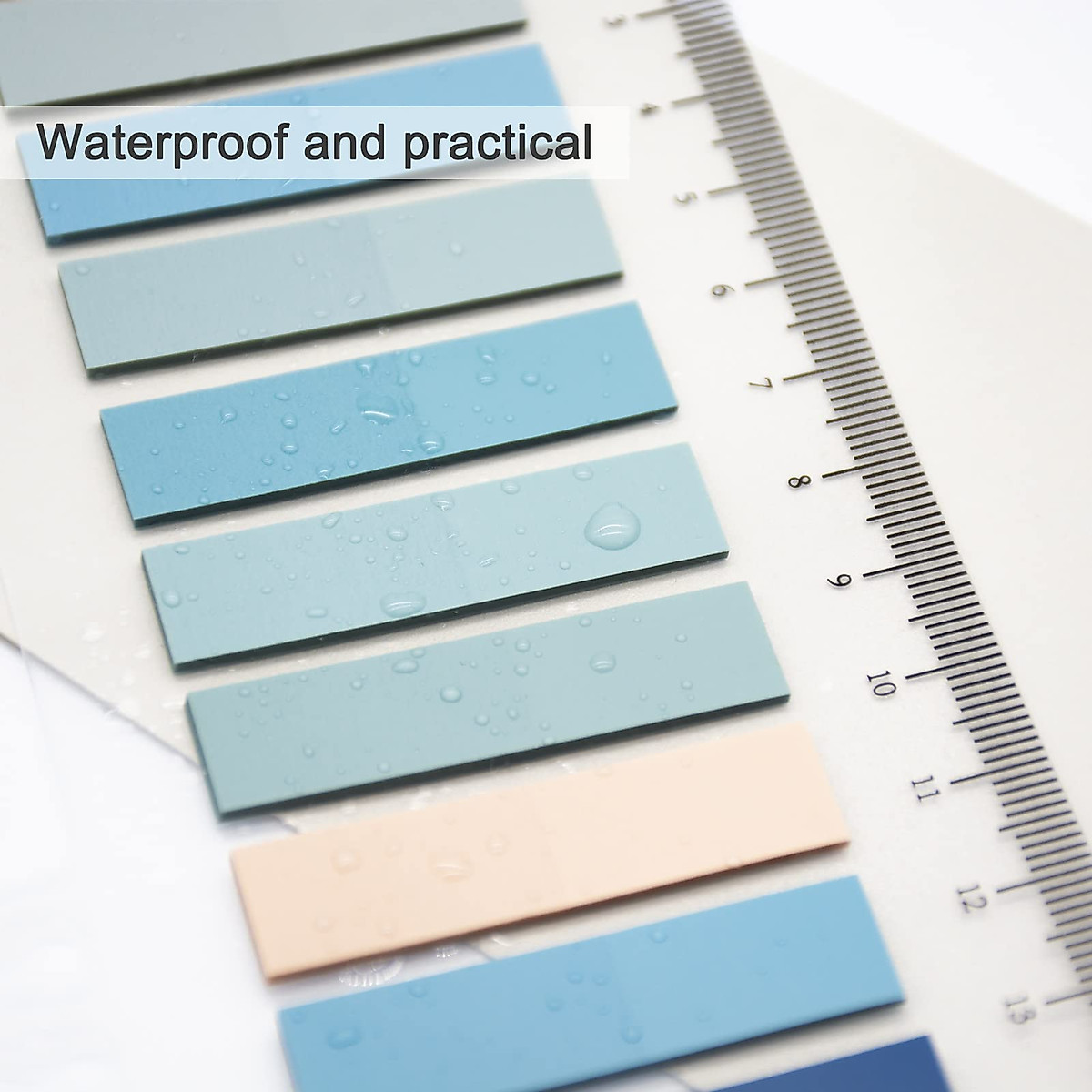 1200 Colorful Sticky Tabs with Ruler - Perfect for Organization & Notes