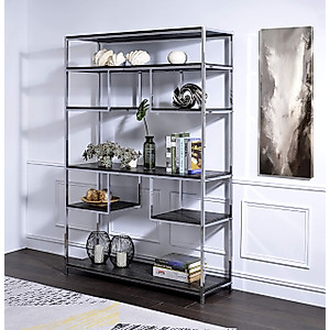 Vonara Bookshelf in Chrome