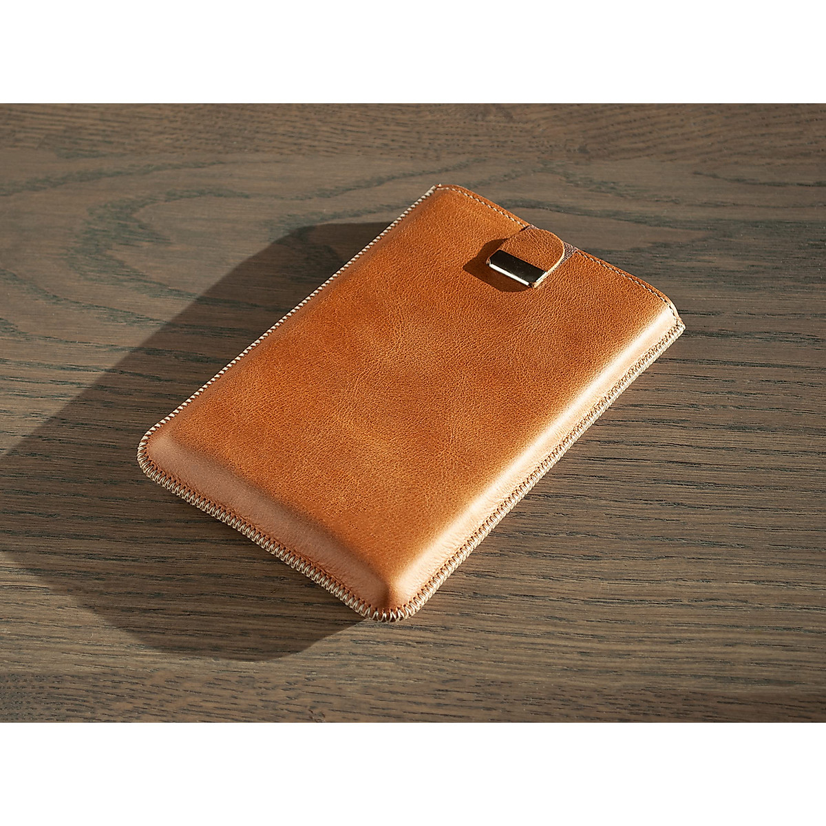 Case Microsoft Surface DUO, Made in Europe, Italian Soft Leather (DUO 2 with Bumper, Brown)