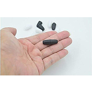 Sopeace 50pc Break Away Safety Clasp for Teething Necklaces and Bracelets Plastic Breakaway Clasps for Necklace (Golden)