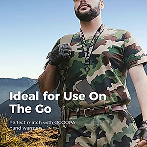 OCOOPA Hand Warmer Neck Lanyard for H01,H01PD, H01PD pro, Wrist Lanyard Tether Lanyard for Smartphone Safety Tether System Key Chain Holder