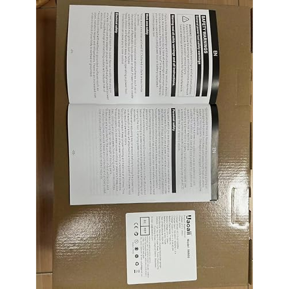 Uaoaii 1000N.m(738ft-lbs) Cordless Impact Wrench High Torque, Battery 1/2 Impact Gun w/ 2X 4.0Ah Batteries, Fast Charger, 5 Sockets & Storage Box, Electric Impact Wrench for Truck RV Mower, IW800