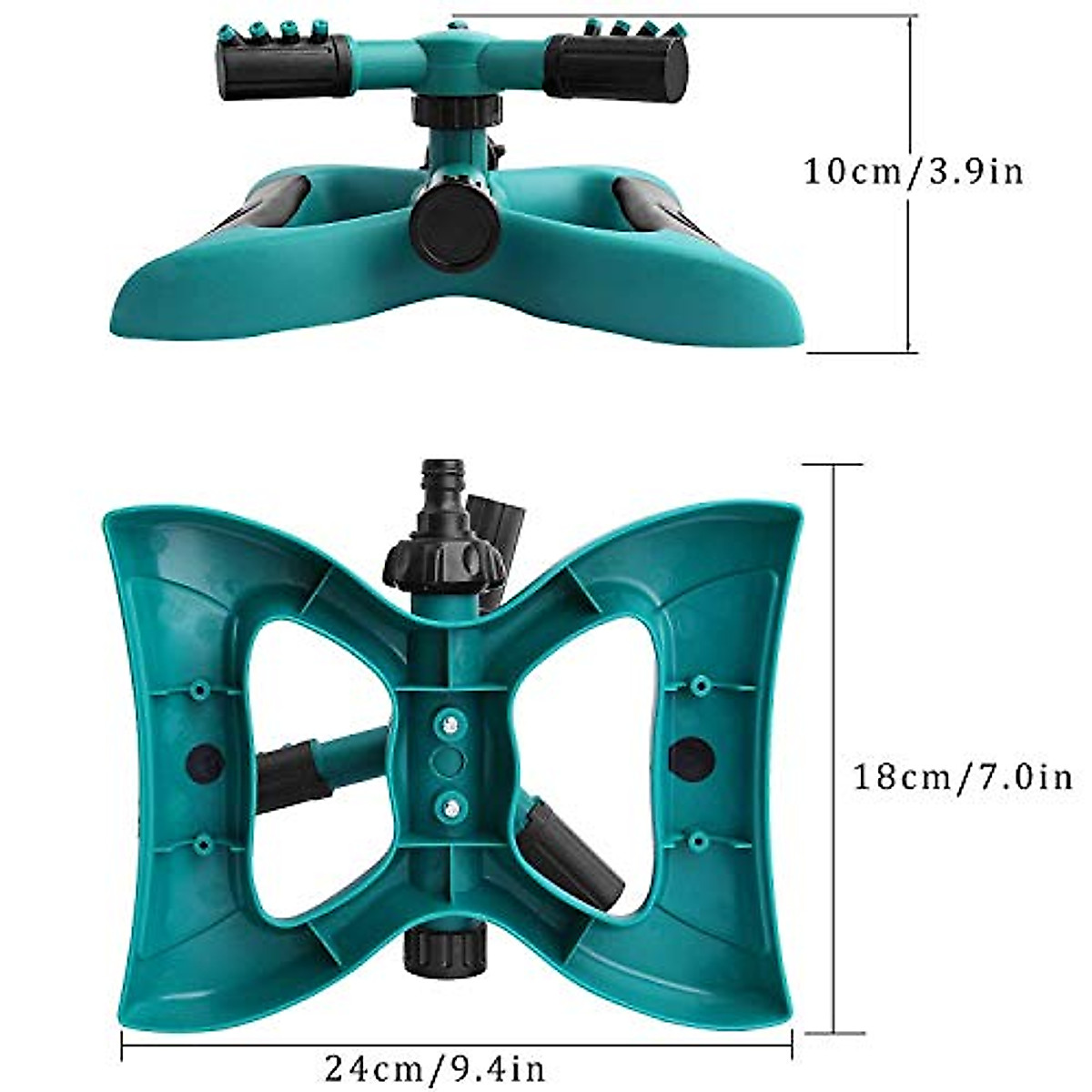 Vinpie Garden Fogger Machine 5L Disinfection Atomizer Sprayer Electric Intelligent Fogger 1.3 GAL 1-15GPH Blower Adjustable Particle Size 0-50μm/Mm Sprinkler for Station, School, Restaurant, Home