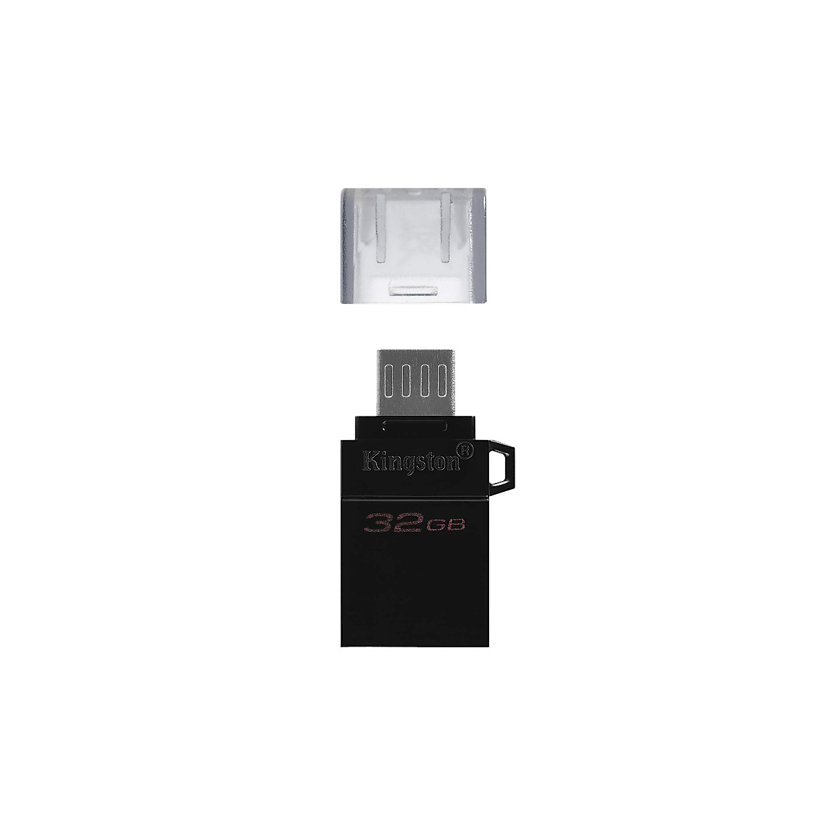 Kingston 128GB DataTraveler microDuo3 G2 Flash Drive + microUSB Supports USB OTG Functionality for Tablets and Smart Phones DTDUO3G2/128GB
