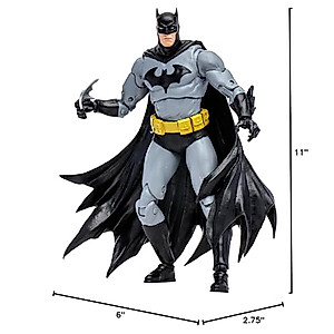 McFarlane Toys - DC Multiverse Batman (Hush) 7in Action Figure (Black & Grey)