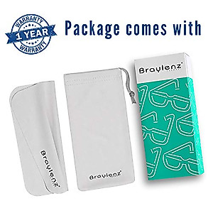 Braylenz Blue Light Glasses for Kids Boys Girls,TR90 Frame,UV Protection,Age 3-10 ，blue Screen Kids Glasses for Computer,Reading