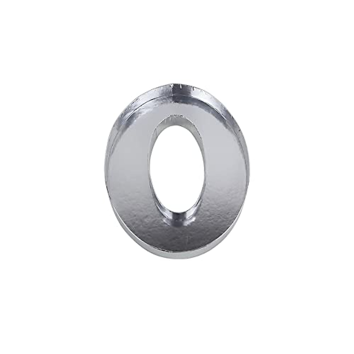 10”Cardboard Number Mache Chocolate Covered Strawberries Fillable Sweets Candy Container Box (0, Silver)