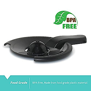 2-PACK Replacement Carafe Lid For Mr. Coffee 12 Cup Glass Coffee Carafe Pot, Part# 112435001000