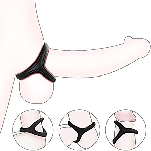 2pcs Cock Rings for Men Erection Silicone Cock Ring Cock Ring for Couple Silicone Penis Rings ensory Penis Ring for Penis Rings for Men's Wellness Hoodies ZH025