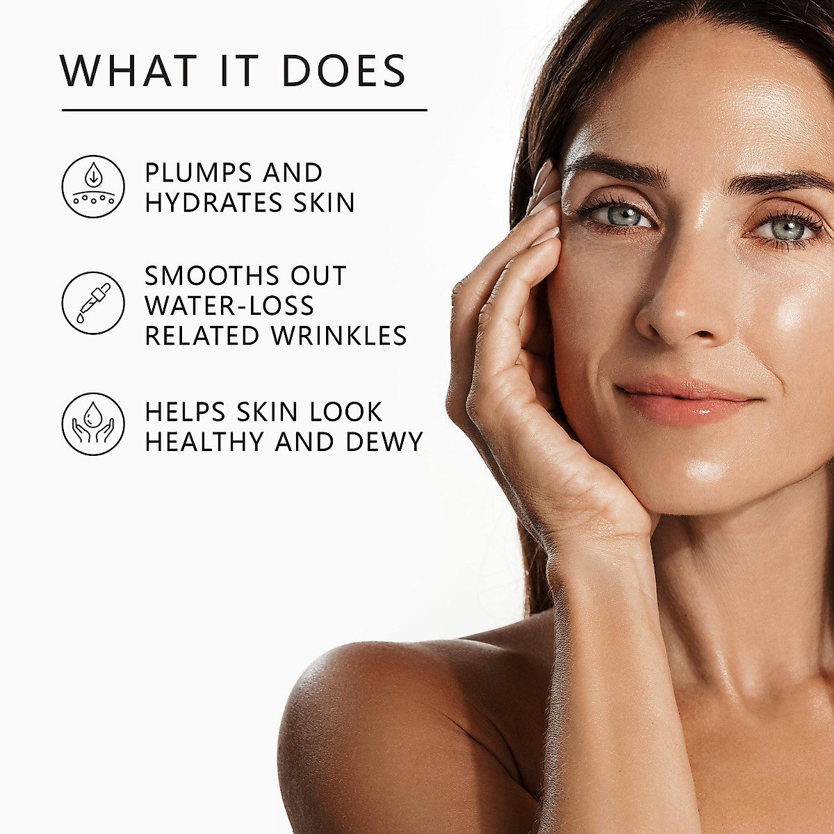 Asterwood Pure Hyaluronic Acid Serum for Face - Plumping, Anti-Aging & Hydrating - Fragrance-Free, Pairs Well with Vitamin C Face Serum & Hylunaric Acid Moisturizer, 118ml/4 oz