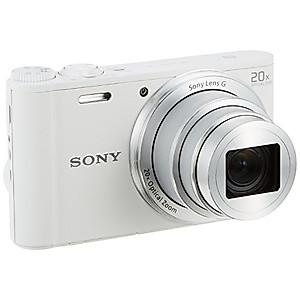 Sony DSCWX350 18 MP Digital Camera (White)