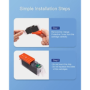 GPC Image Compatible Ink Cartridge Replacement for Canon 250XL 251XL PGI-250XL CLI-251XL Compatible with Pixma MX922 MG7520 MG5520 MG5420 MG6620 Printer Tray(4PGBK,2Black,2Cyan,2Magenta,2Yellow,2Gray)