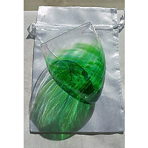 Jewish Wedding Glass to Break - Blue and Purple