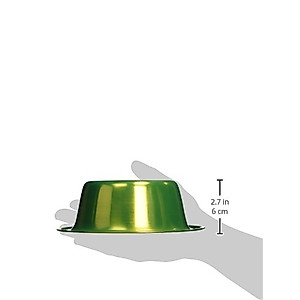 Platinum Pets SwitchIN Stainless Steel Cat/Dog Bowl, Corona Lime, Medium