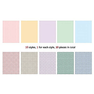 Classic Plaid Wrapping Paper, Popular Light Color in White Kraft Gift Wrapping Paper, 20x28 inches per sheet (10 sheets: 38 sq. ft. ttl.), Folded Paper for Families, Friends, Kids in Birthday, Wedding, Baby Shower, Congrats and Holiday