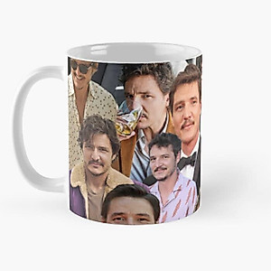 Gypsylala Pedro actor Pascal Photo Collage Coffee mug - 11 Oz gift for birthday christmas