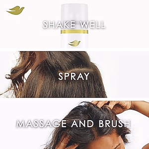 Dove Advanced Dry Shampoo Invisible & Fresh Refresh & Revive Hair Without Water Revitalize Hair Without Residue & No White Cast 5 fl oz