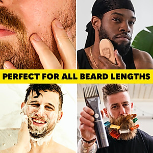 The Beard Club Mens Grooming Kit & PT45 Beard Trimmer for Men - Professional Cordless Electric Beard Hair & Moustache Trimmer, Straight Razor, Beard Shampoo, Balm, Beard Brush & Comb - Beard Kit Gift