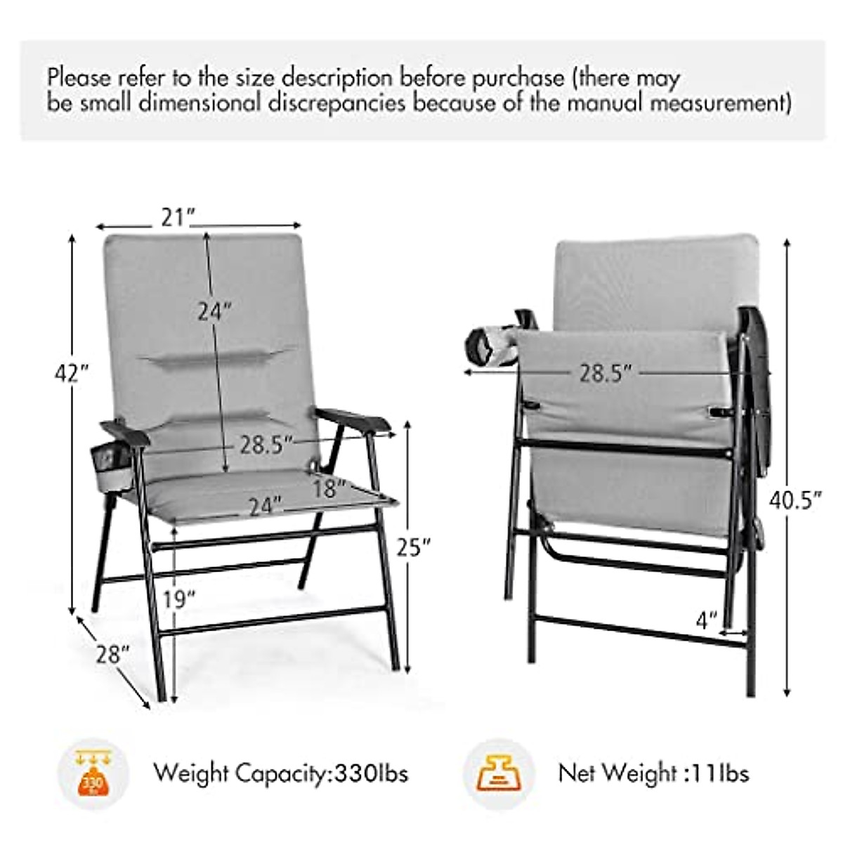 Office Chair Gaming Chair Computer Chair Patio upholstered Folding Portable Chair Camping Dining Outdoor Beach Chair
