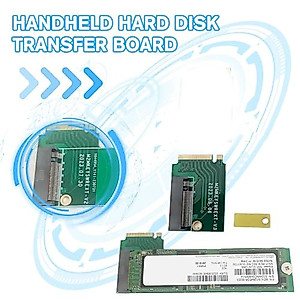 PCIE4.0 Transfer Board for Rog Ally SSD Memory Card Adapter Converter Transfer Card 90° M2 Transfercard for Rog Ally Handheld Board Accessories (Long 4layer PCIE4.0)