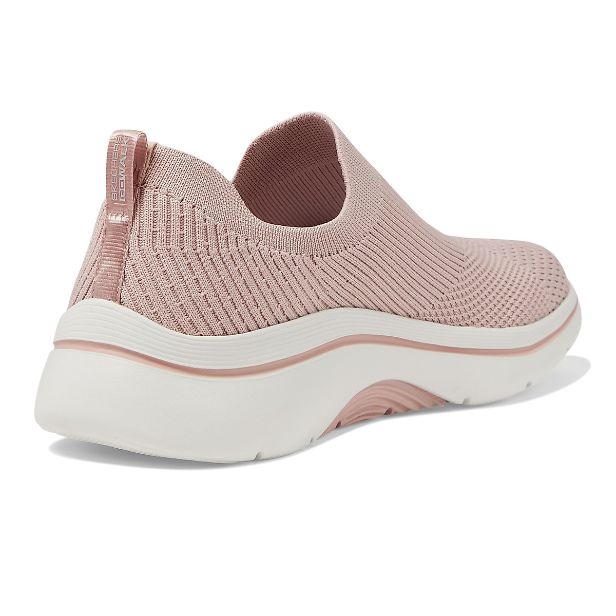 Skechers Women's Go Walk Arch Fit 2.0-Paityn Sneaker, Mauve, 10.5