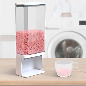 52.5 Oz Laundry Scent Beads Dispenser, Booster Beads Dispenser for Room Organization, Suitable for Salt, Dry Food, Rice &Washing Powder