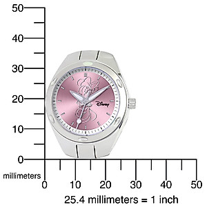 Disney Adult Stainless Steel Fortaleza Analog Quartz Watch