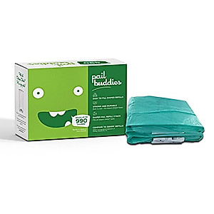 Pail Buddies Diaper Pail Refills Compatible with All Diaper Dekor Classic Diaper Pails (Pack of 4)