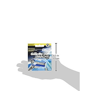 Gillette Mach3 Turbo Razor Blades for Men