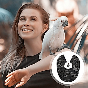 balacoo Pet Shoulder Pad Diaper Shawl: Bird Clothing Protector Parrot Diapers Practical Shoulder Protector Diaper Shawl Shoulder Pad Parakeets Cockatiels Conures