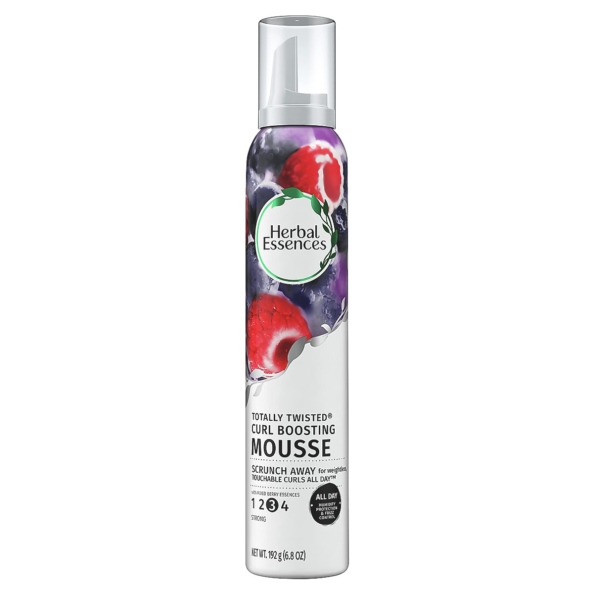 Herbal Essences Totally Twisted Curl-Boosting Mousse with Berry Essences, 6.8 oz