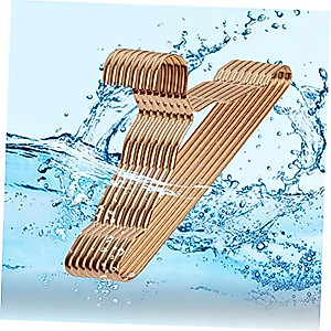 Veemoon 5pcs Racks Telescopic Simple Heavy Anti- Alloy Stainless Steel Saving Practical Non Clothes Professional Storage Hangers Bar Coat Pants Jacket Space Home Duty Slip Kids