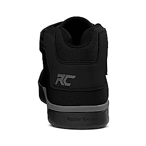 Ride Concepts Men's Wildcat 2021 Flat Pedal Mountain Bike Shoe Black/Charcoal, 10.5 M US