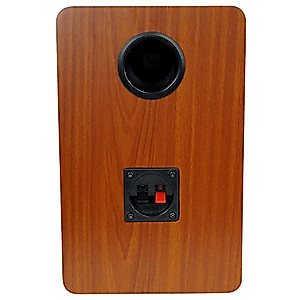 Rockville ELITE-5C Classic Wood 800w Home Theater 5.25" Bluetooth Bookshelf Speakers