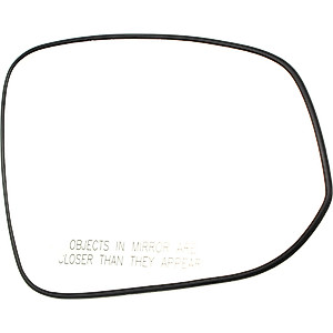Kool-Vue Passenger Side Mirror Glass Compatible with 2013-2018 Toyota RAV4, North America Built Vehicle, Convex Heated With Backing Plate