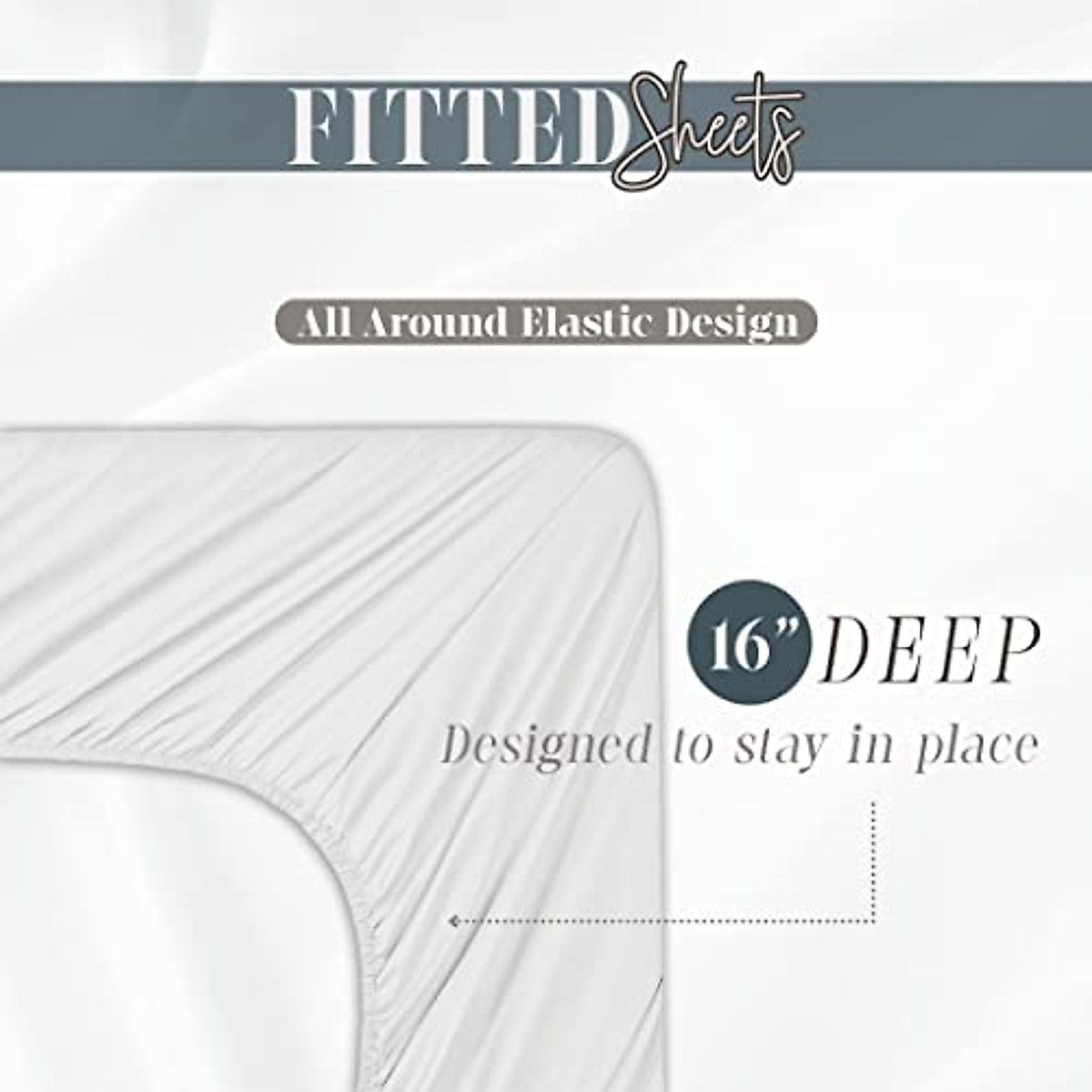 Elegant Comfort 7-Piece Bed-in-a-Bag Comforter & Sheet Set- Luxury 1500 Thread Count 7-Piece Full Size Bed-in-a-Bag, Super Cozy Bed Sheets and Comforter Set, Wrinkle and Stain Resistant, Red/Gray